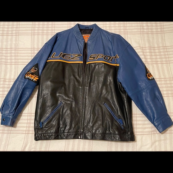 Lugz | Jackets & Coats | Vintage Lugz Sports Leather Jacket Mens | Poshmark